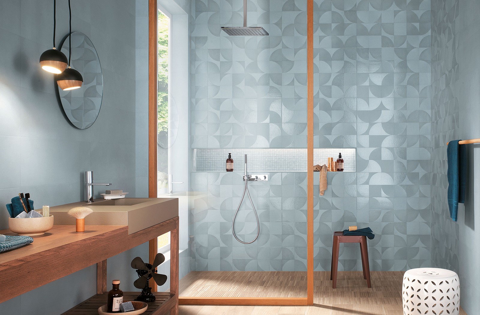 Domino | Azure | Matte - Tile Depot NY